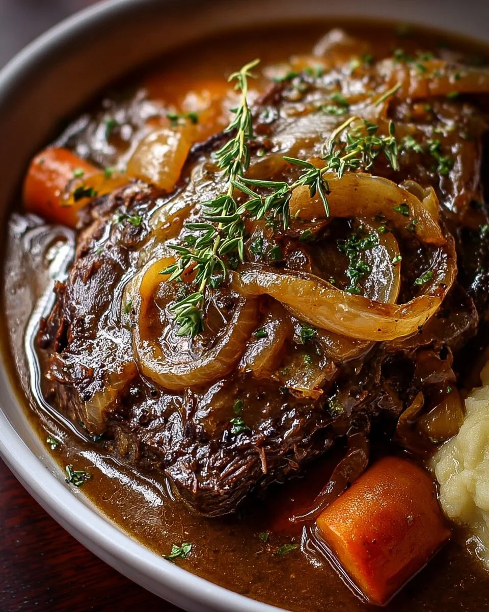 Savory French Onion Pot Roast