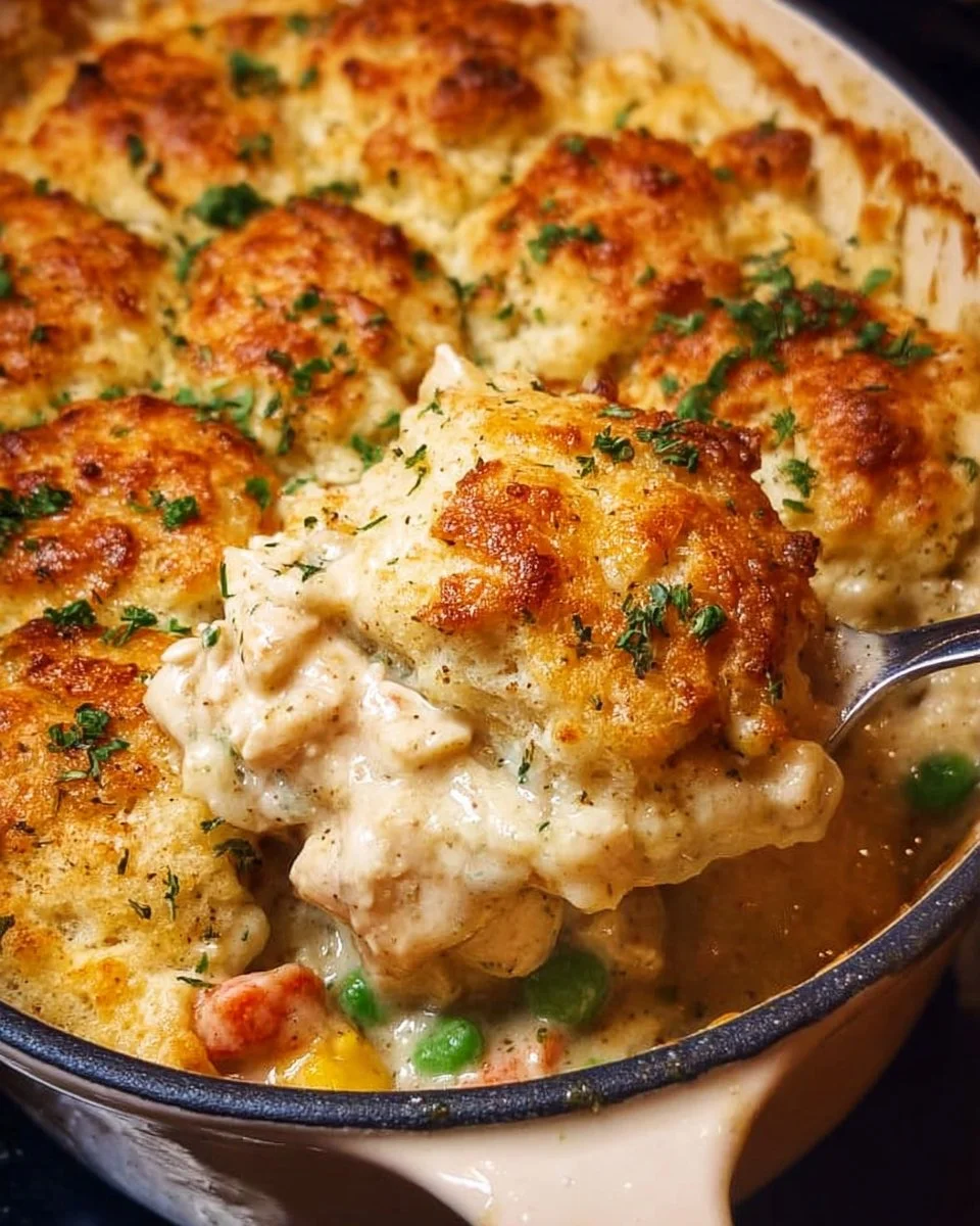 Red Lobster Biscuit Chicken Casserole